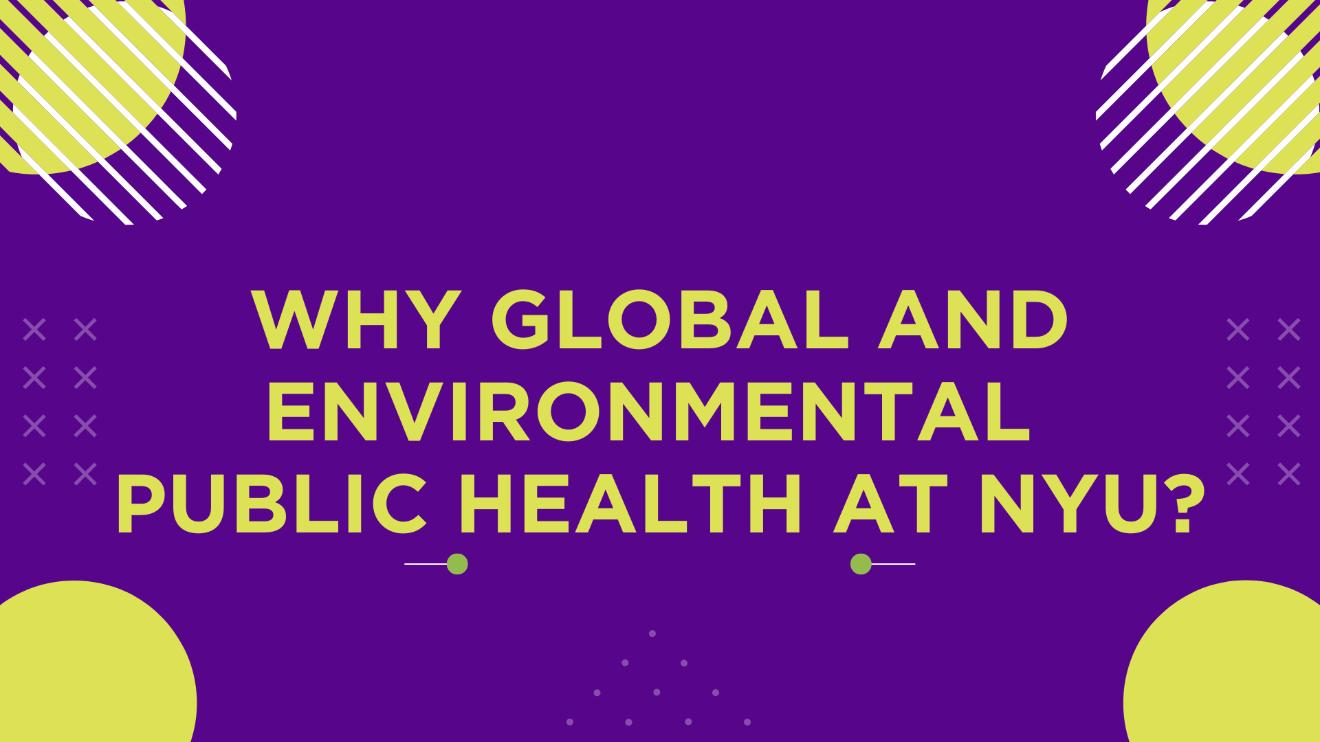 Global and Environmental Public Health Program | NYU School of Global ...